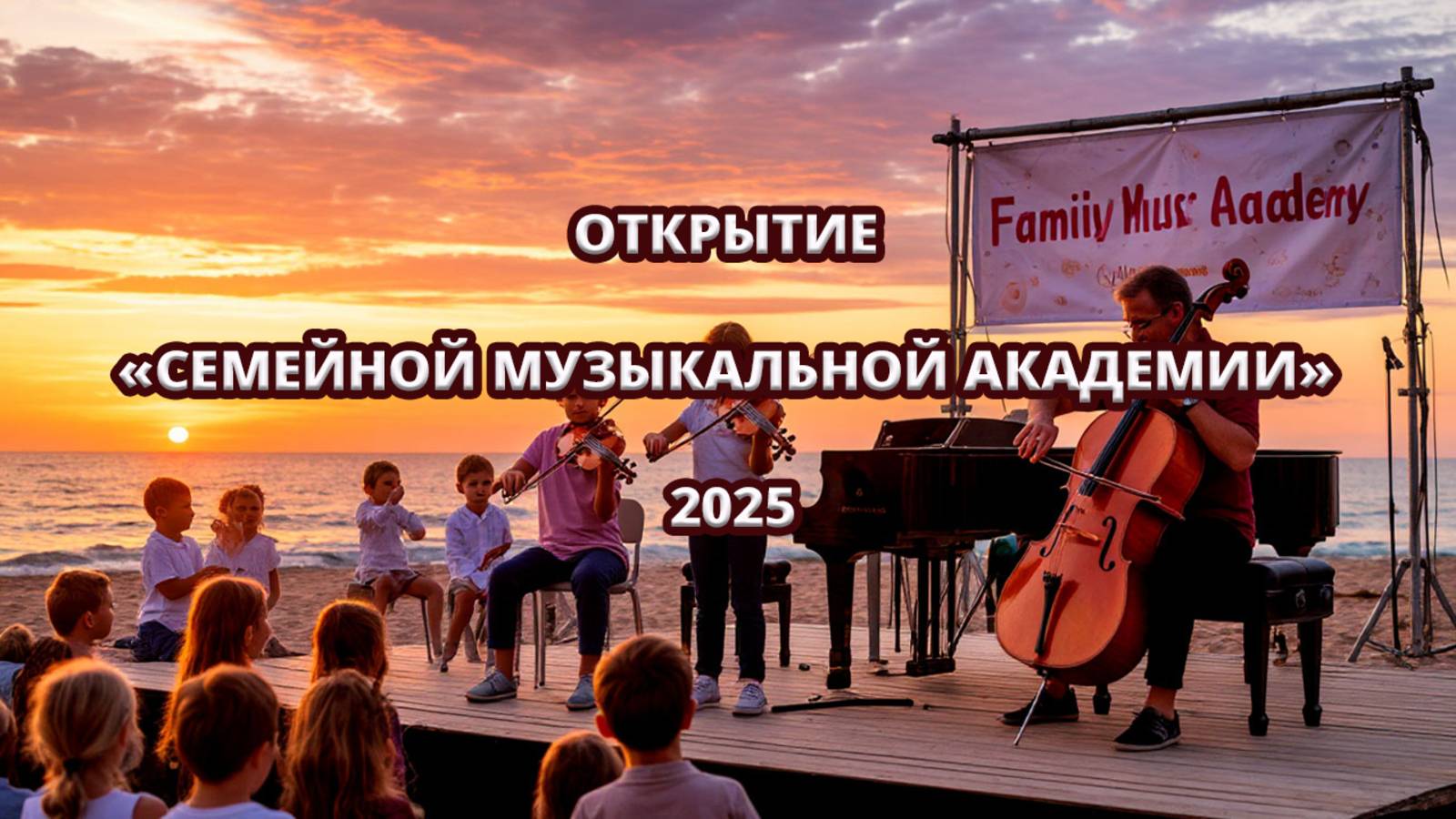 🎬 Открытие Летней творческой школы "Семейная музыкальная академия" | Шепси, 10.07.2025