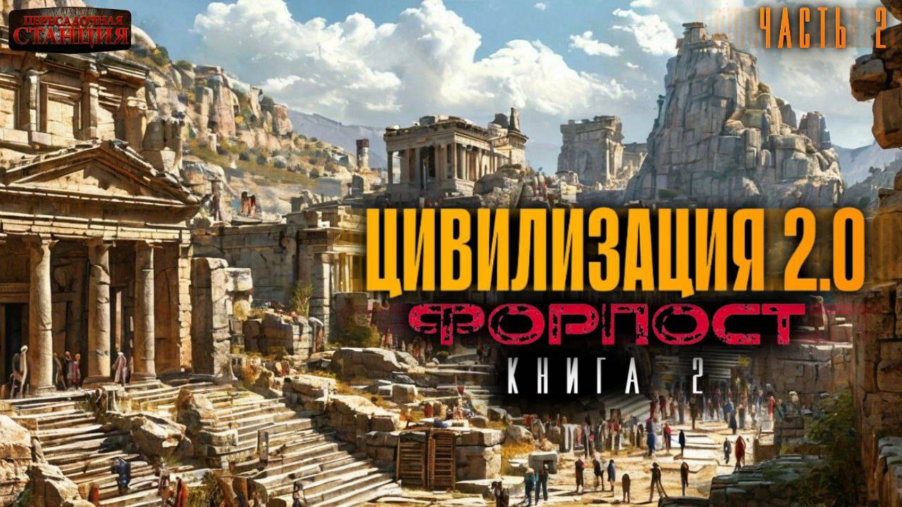 Цивилизация 2.0. Книга 2 Часть 2 - Вадим Бондаренко. Аудиокнига попаданцы. Каменный век. Фантастика.