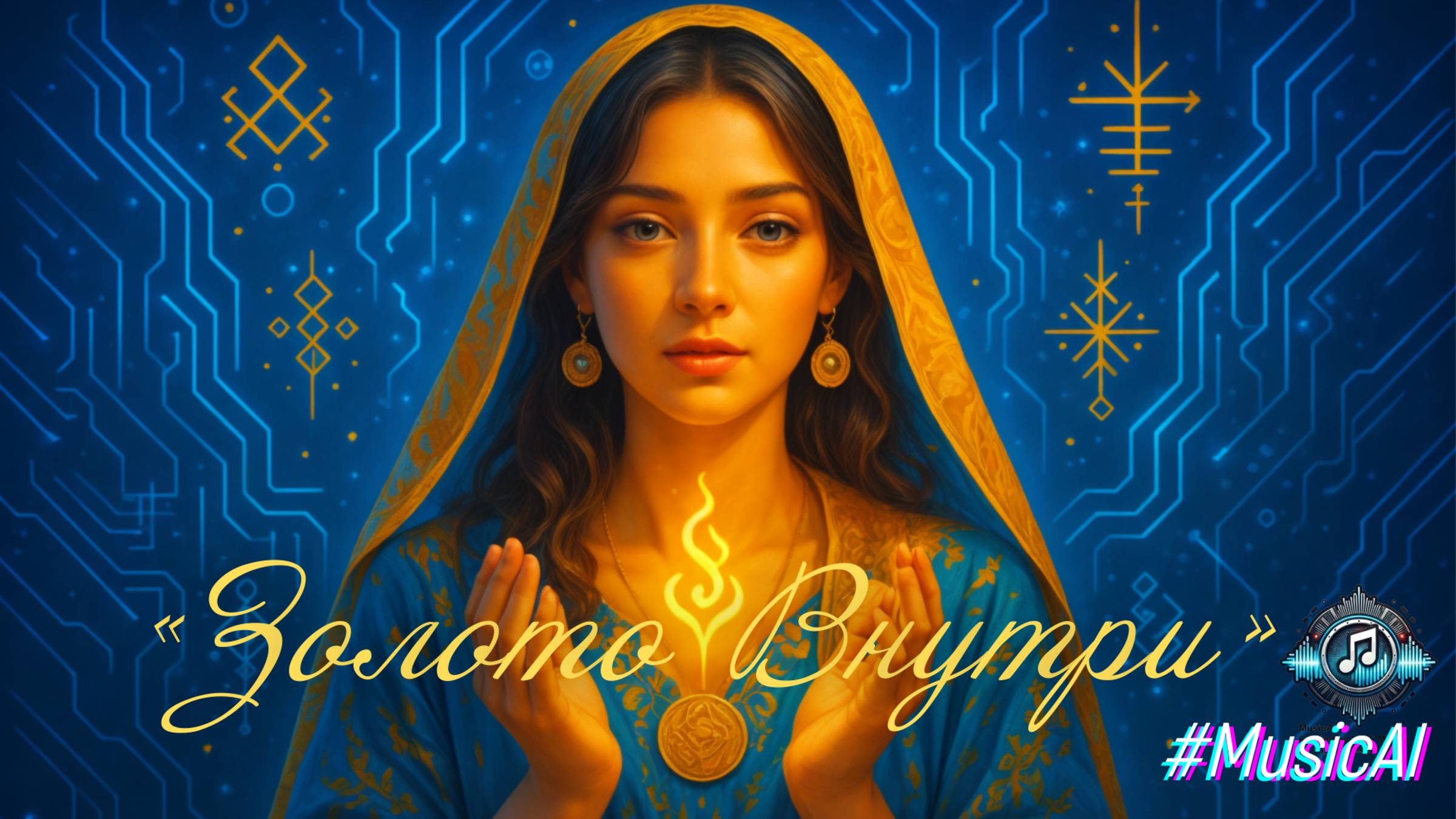 🎧 "Золото Внутри" #RuTubeПремьера #AIмузыка #каналMusicAI