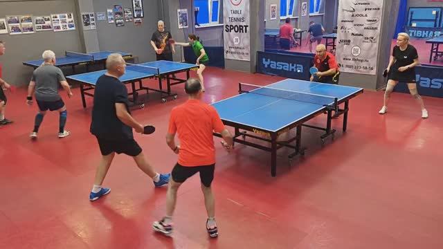 #17 Мухаметов/Люжина (1030) - Далида/Попков (1113) 03.07 Парный РАНДОМ настольный теннис