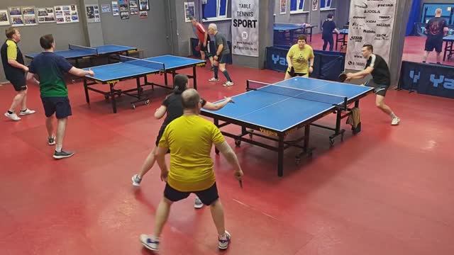 #22 Жесть! Закзун/Федосеева (1027) - Чирков/Гребенкина (1090) 03.07 Парный РАНДОМ настольный теннис