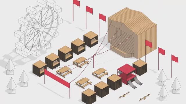 3D Видеопрезентация продукции компании Qbik