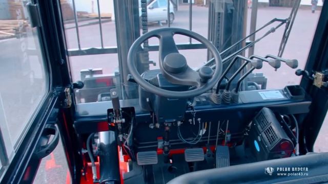 Polar Badger вилочные погрузчики грузоподъемностью от  1.8 до 7 тн. АиСТ  - дилер Polar Badger
