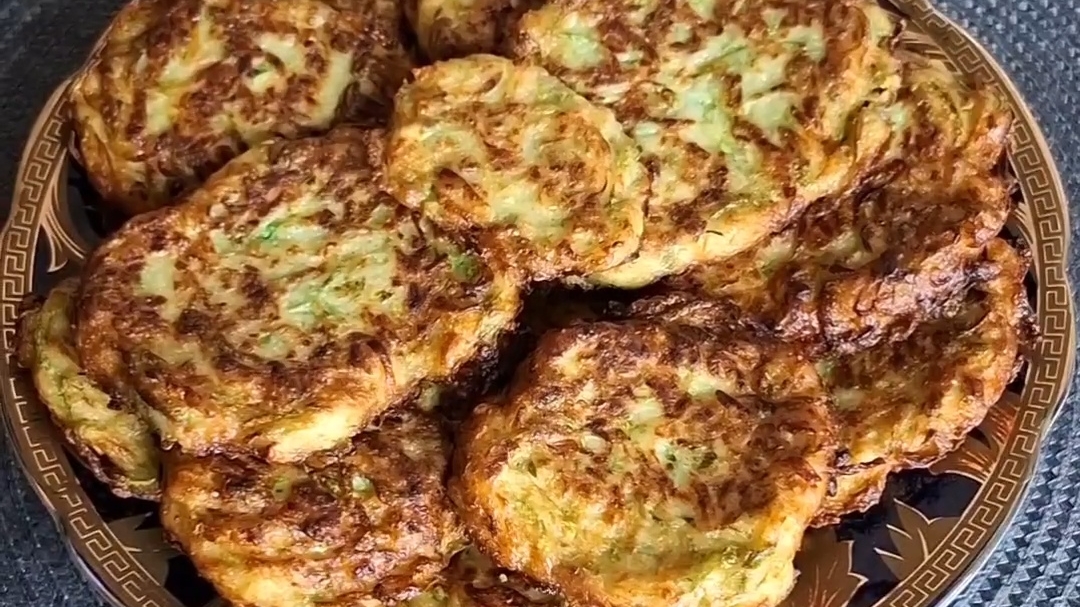 кабачковые оладьи