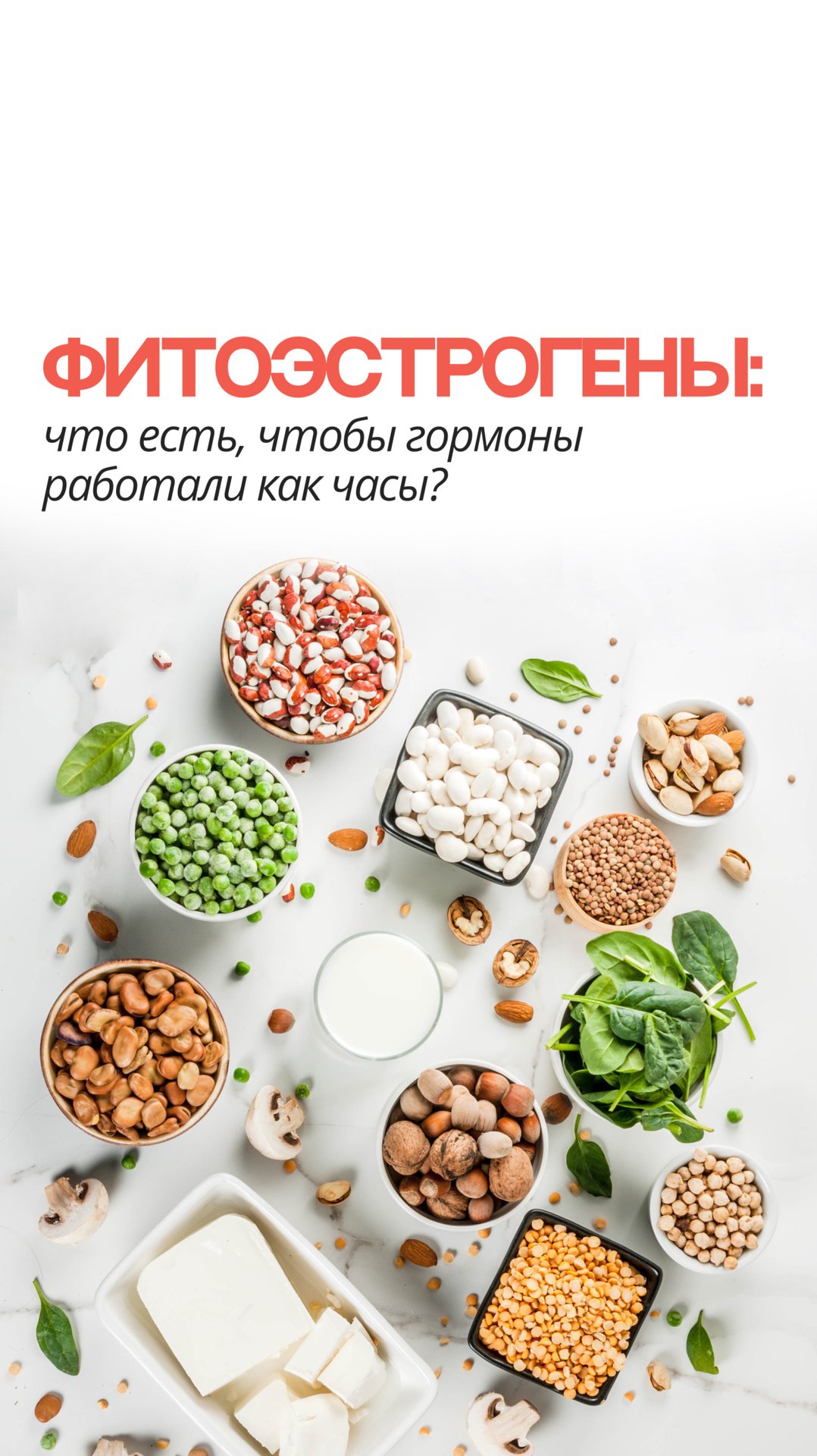 Фитоэстрогены: что есть, чтобы гормоны работали как часы?