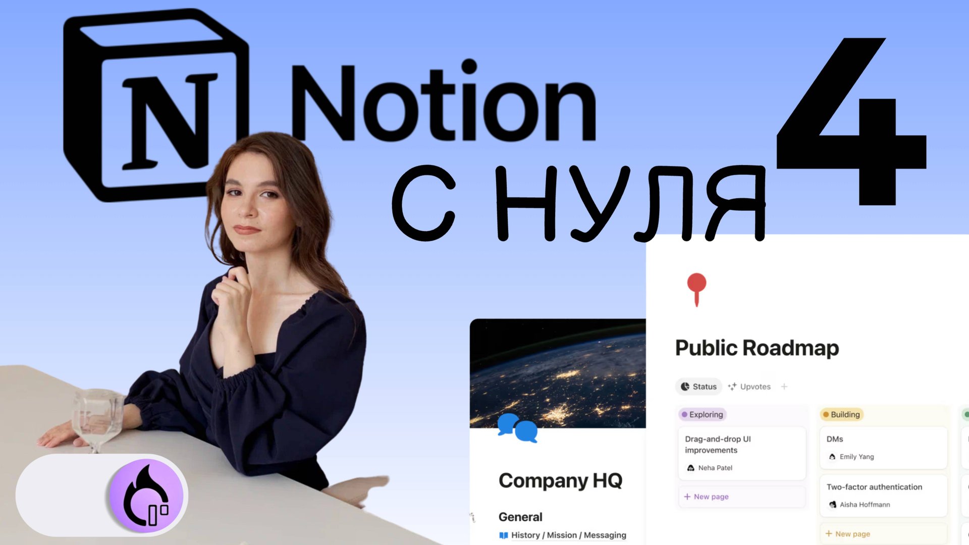 NOTION С НУЛЯ Модуль 4: Продуктивность: Внимание…. Базы данных. Способы отображения