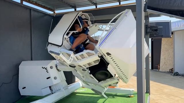 Уникальный аттракцион ExoJet 6.0 на побережье черного моря.