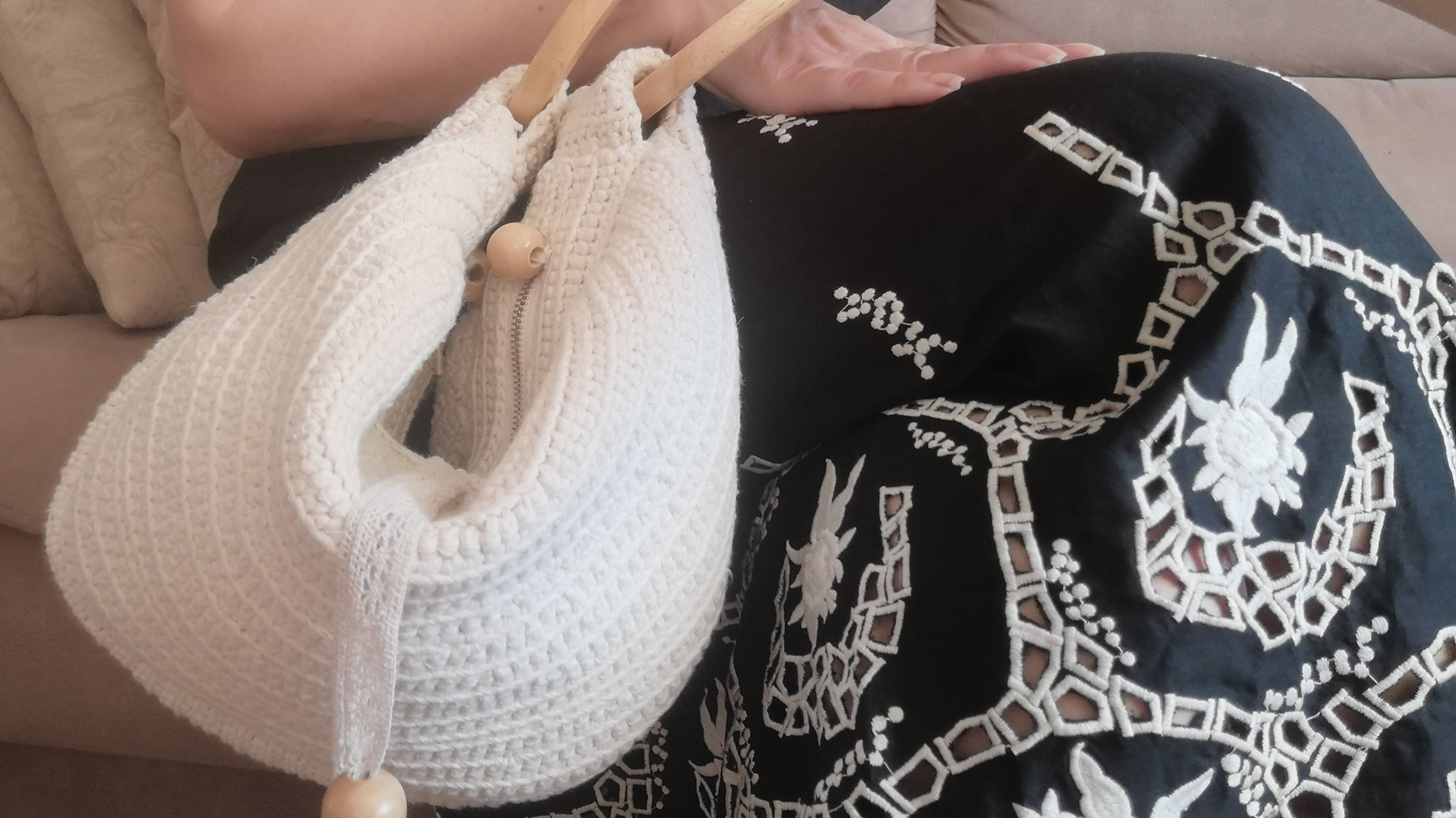 Сумка вязаная