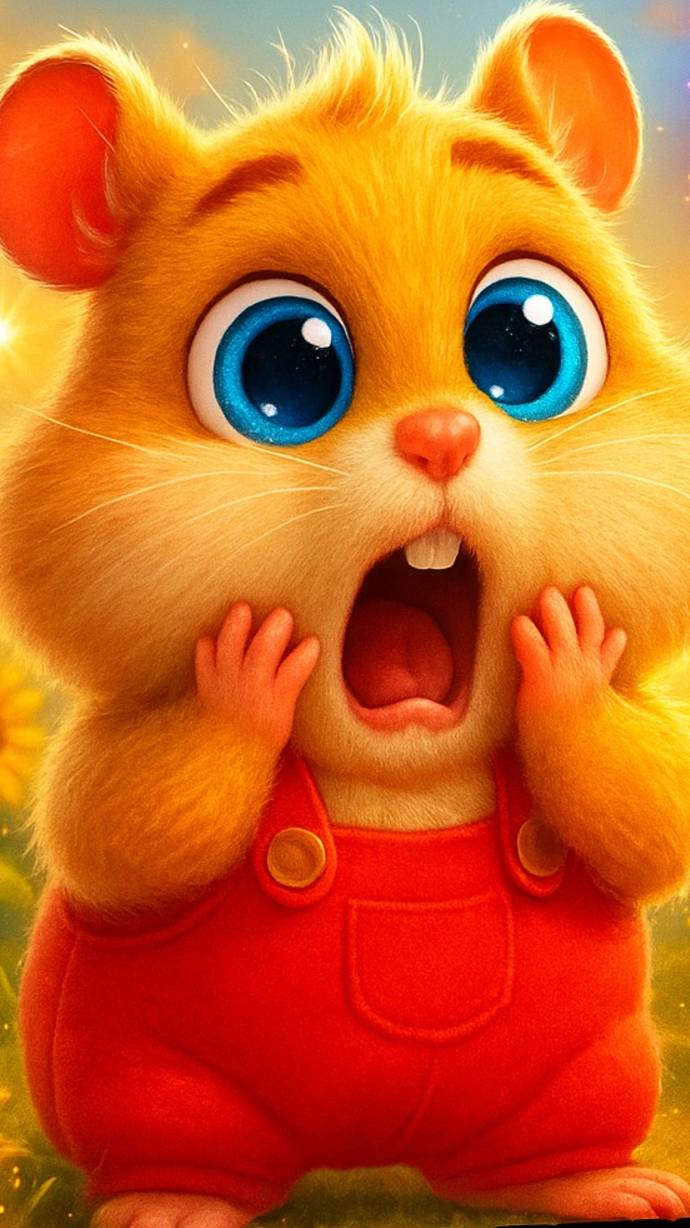 ХОМЯЧОК СЪЕЛ ВОЛШЕБНЫЕ ЗЕРНА И ПРЕВРАТИЛСЯ В ЖИРАФА! 😱 Смешная анимация для детей