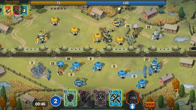 Bunker Wars быстрая победа!