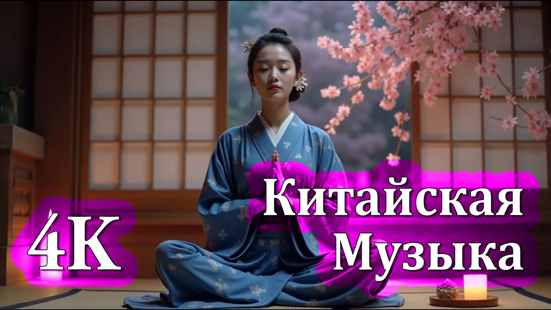 4К Безмятежность Азии | Китайская Музыка для Глубокой Медитации и Покоя 🌸🧘♀️🌸