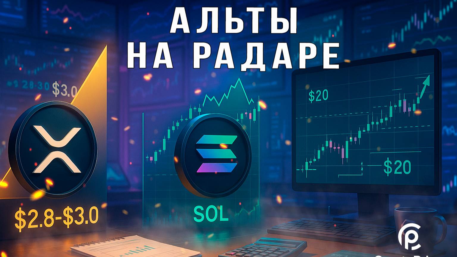 АЛЬТЫ НА РАДАРЕ #XRP #SOL #LINK