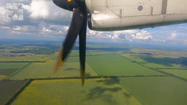 От Винта! Полет из Казани в Уфу. Часть 2 - Посадка