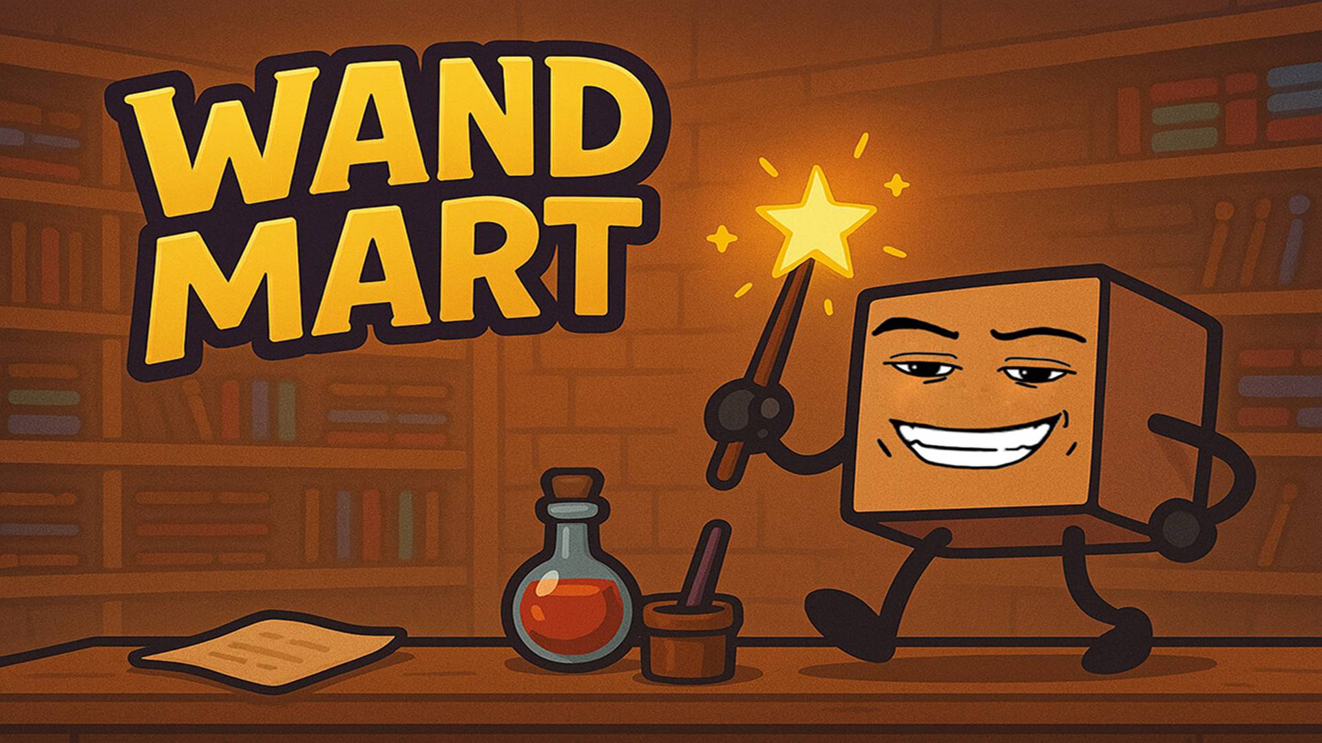 Демоверсия. Wand Mart A Totally Normal Magical Store.