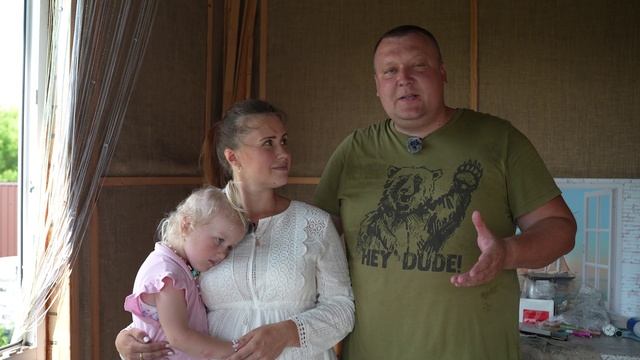 Семья Шигаевых строит новый дом из МегаБлоков от «ТОТ завод»