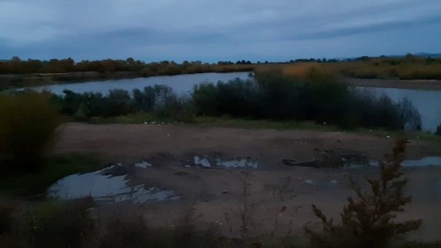 Река Уда. Осень.