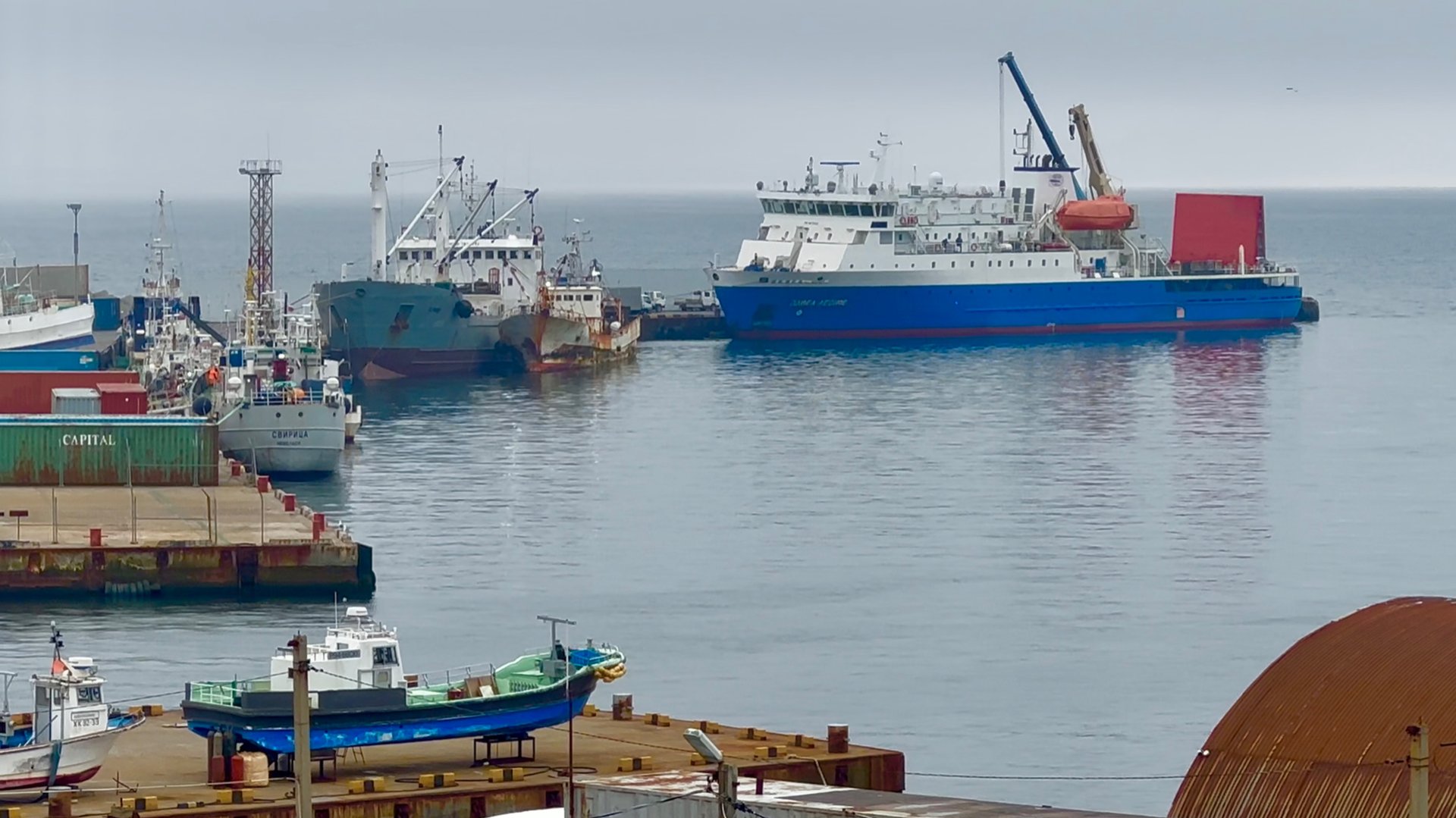 Стоянка на Кунашире день 3. Морской переход на Курилы идем на Шикотан 28.05.25