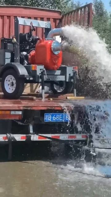 Испытания дизельных мотопомп BAYSAR с двигателями Yanmar!