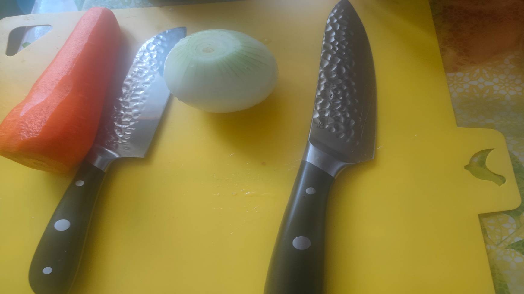 Нужные кухонные ножи! FISSMAN Сантоку и шеф нож, SAMURA для замороженного мяса, японский Киритсуке.