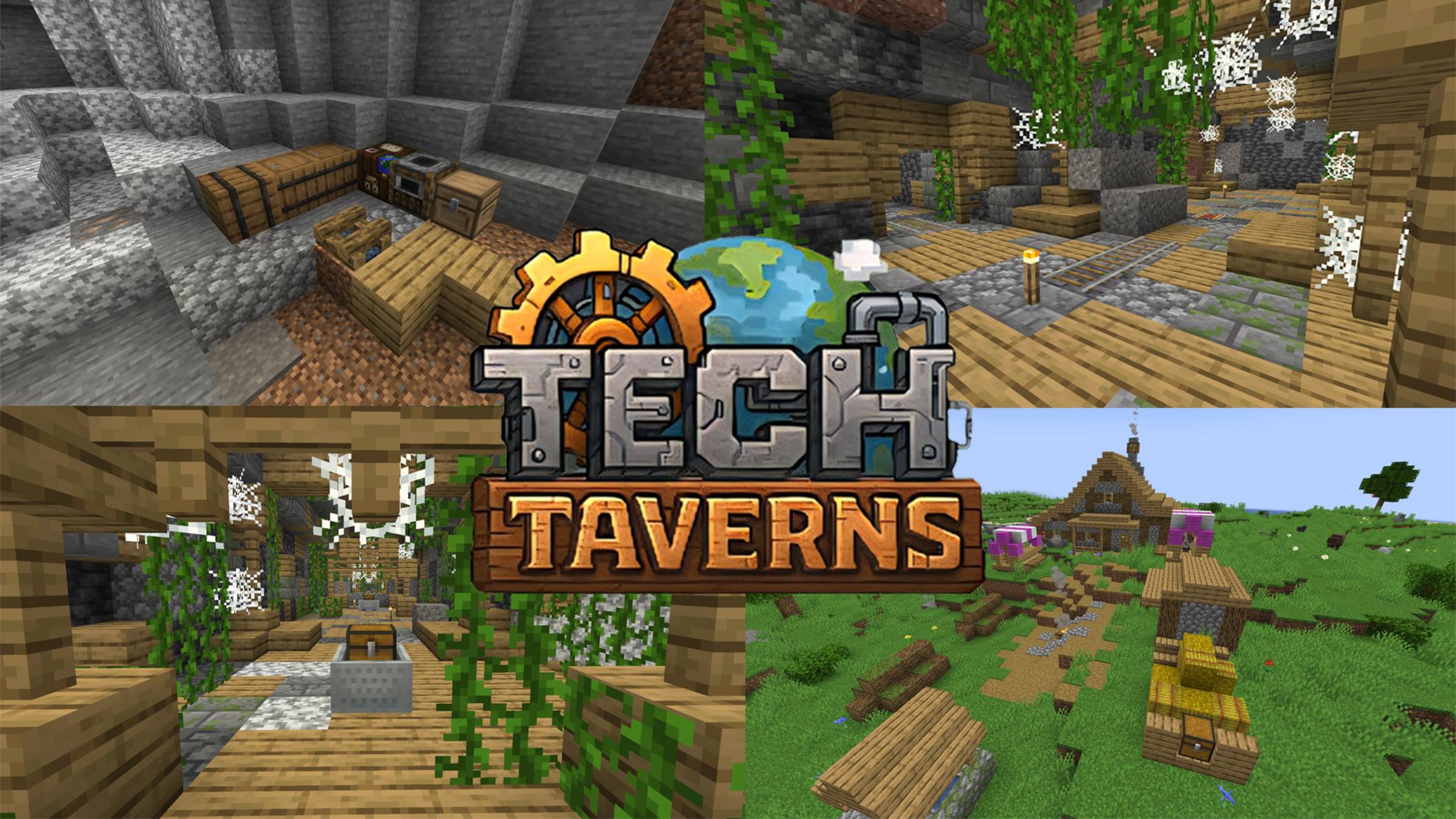 ВЫЖИВАНИЕ на сборке TECHTAVERNS #3 || Поход в шахту