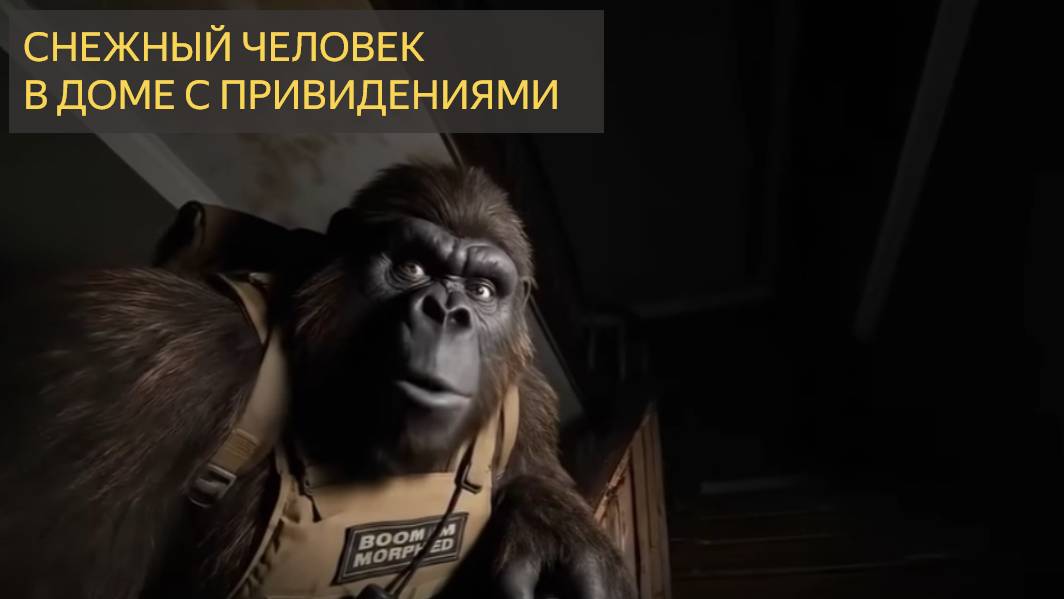 СНЕЖНЫЙ ЧЕЛОВЕК В ДОМЕ С ПРИВИДЕНИЯМИ