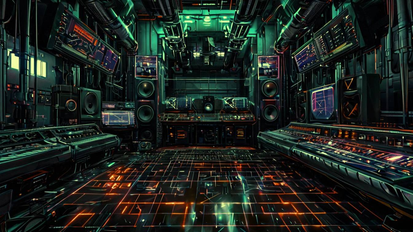 Электронная музыка для тренировок - техно, драм, кибер, биг-бит (28)