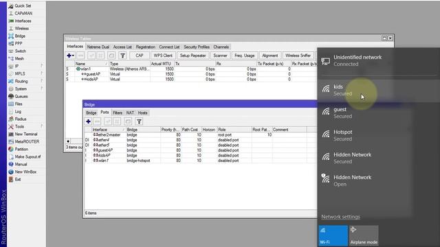 MikroTik Урок 7 – Создание нескольких SSID (Часть 2)