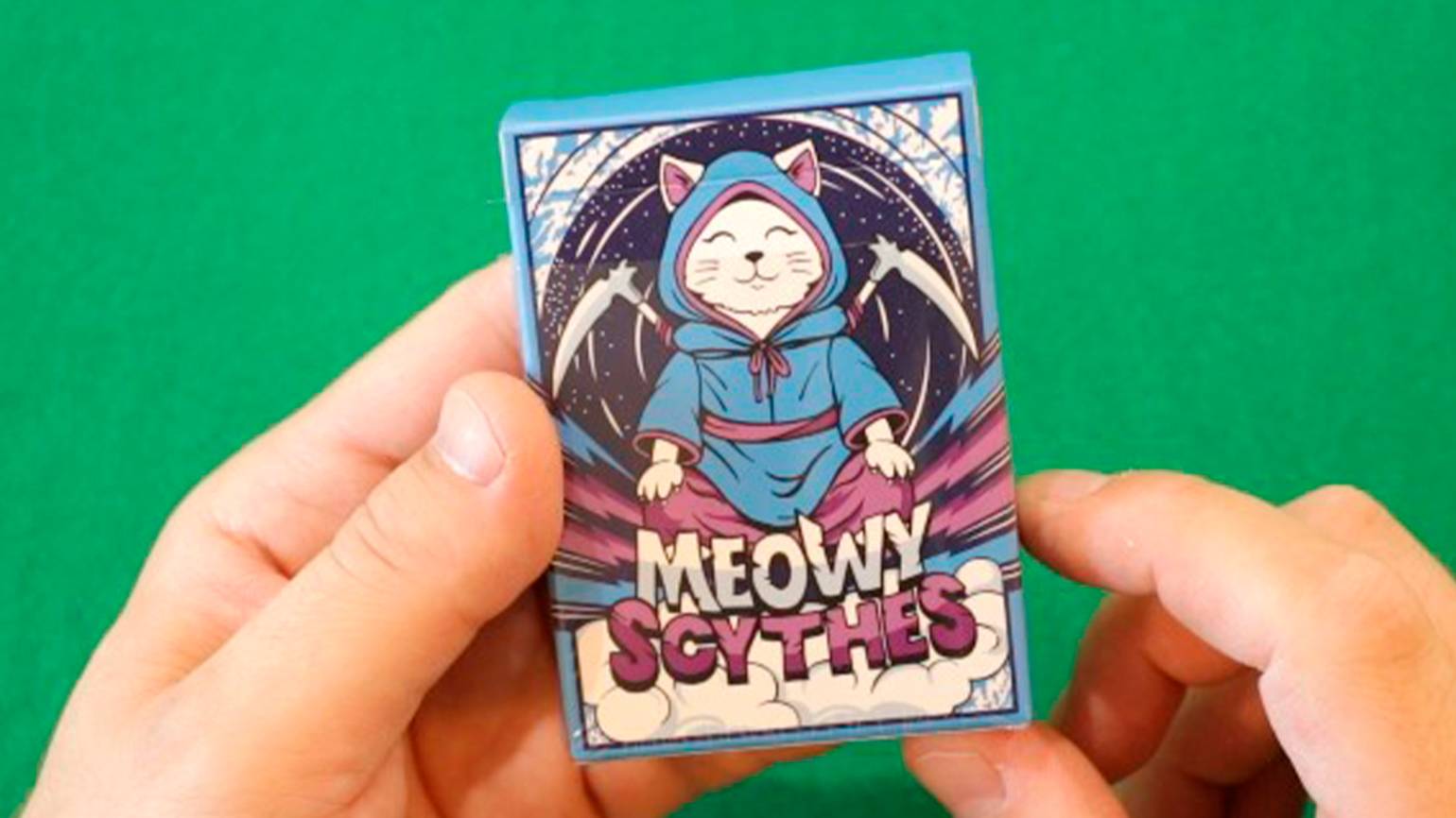 Обзор Колоды Карт MEOWY SCYTHES (Мяукающие косы) от NERO YOUNG / Карты для Фокусов #карты