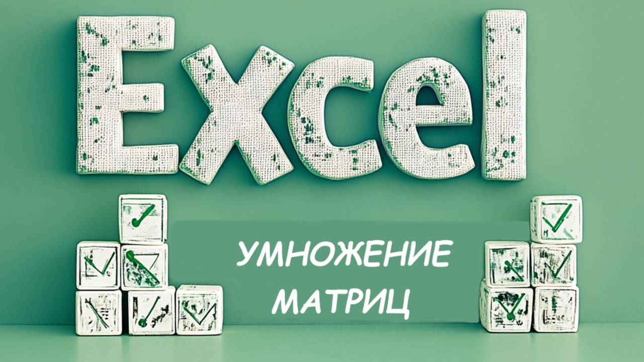 Тема: Умножение матриц в Excel