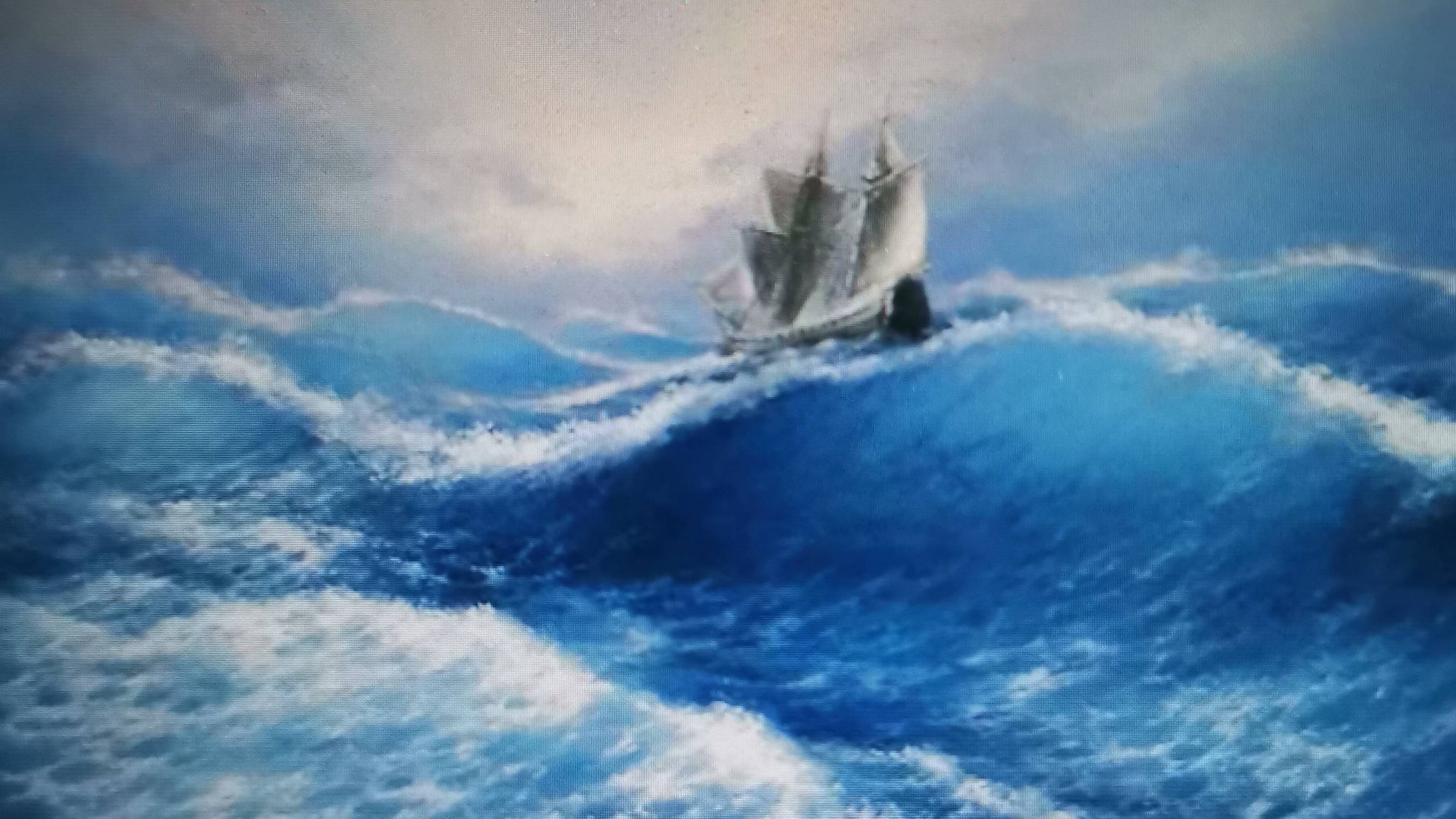 Белеет парус одинокий