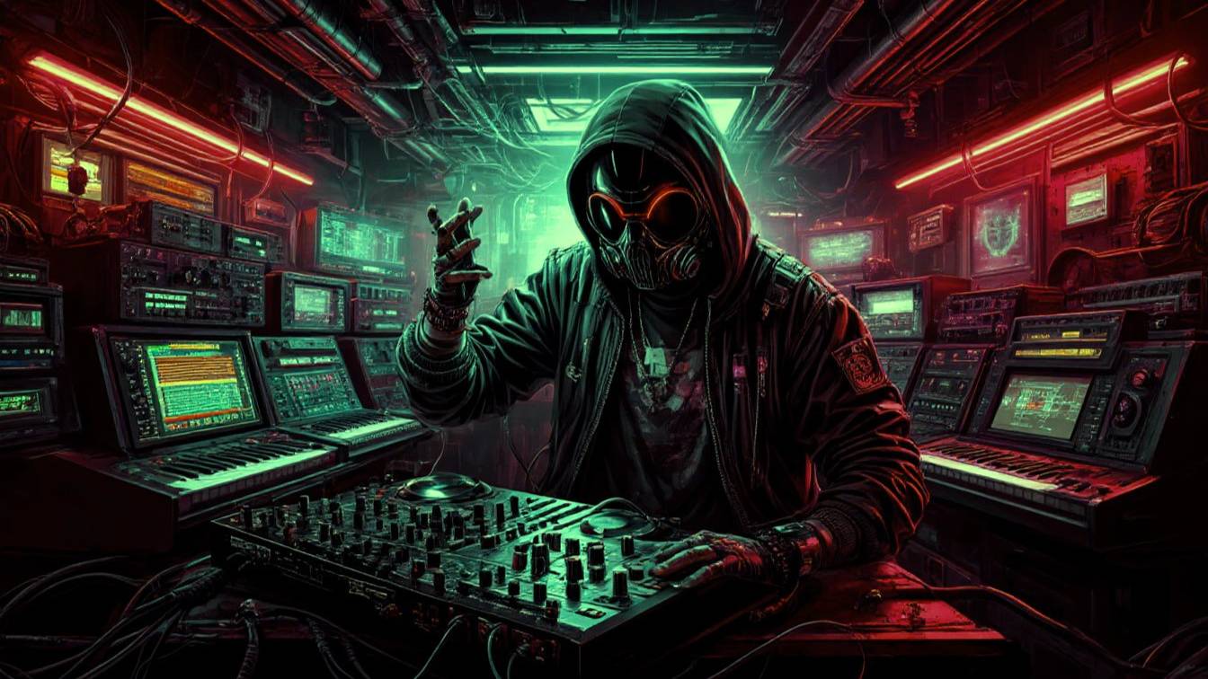 Электронная музыка для тренировок - техно, драм, кибер, биг-бит (26)