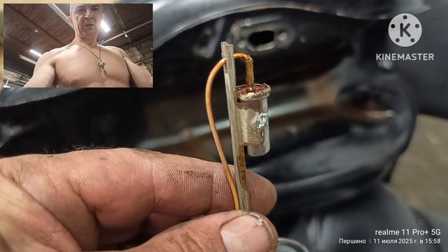 ремонт датчика резерва топлива Ямаха Вираго XV750