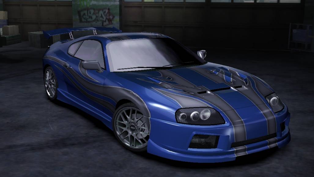 Как сделать тачку Дариуса Тойоту Супру в NFS.Underground 2