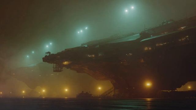 HANGAR Dark Sci-Fi Ambient Soundscape 1 hr Dystopian Ambience for Sleep, Study, Focus & Escape