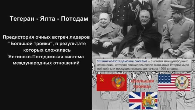 Тегеран-Ялта-Потсдам_Большая тройка - предыстория очных встреч