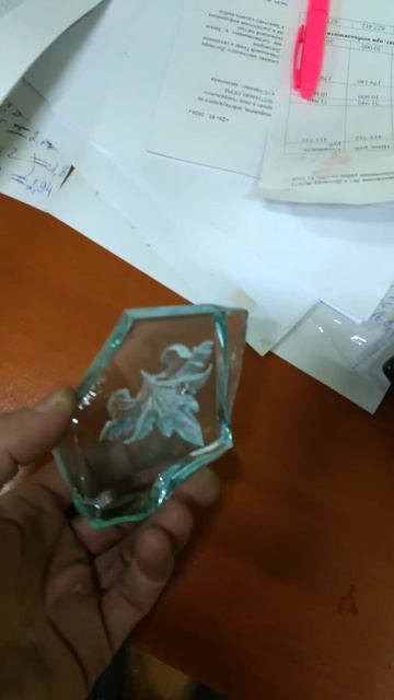 фрезеровка калёного стекла итог