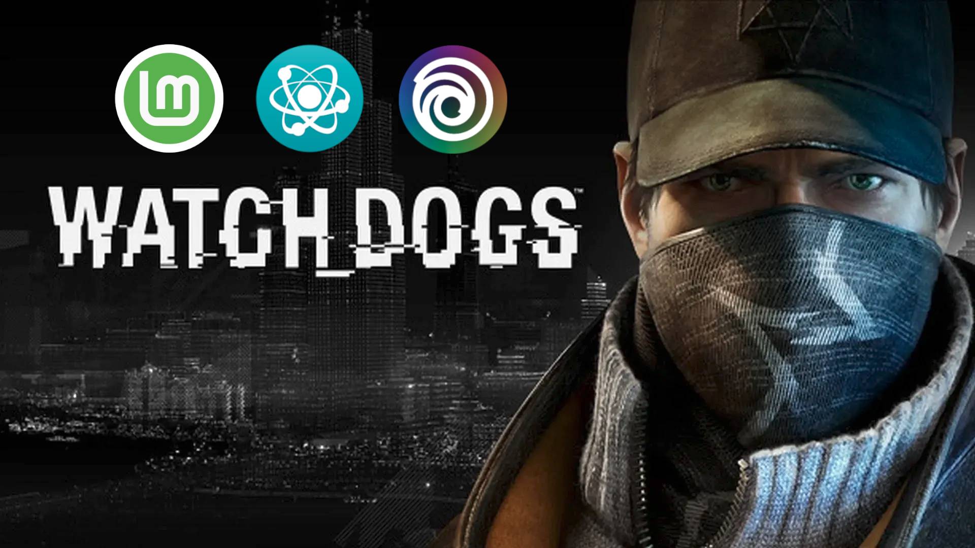 Watch Dogs. Linux Mint 22. PortProton. Геймплей, без комментариев.