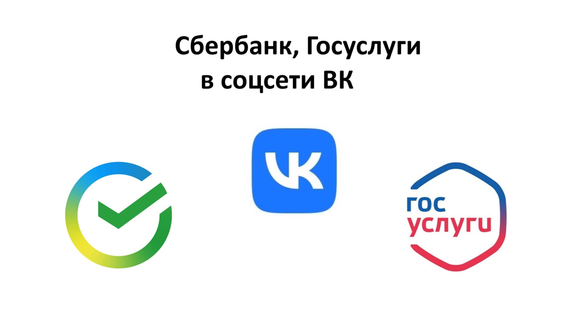 Как задать вопрос специалисту Сбербанка или Госуслуг через социальную сеть ВКонтакте