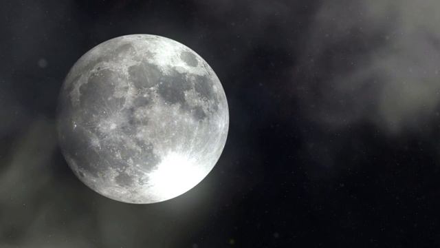 🌌 НОЧНАЯ ЛУНА |  1080 FHD ФУТАЖ С ПОЛНОЛУНИЕМ