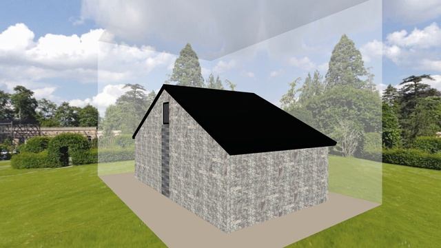 Термопанели с гибким камнем KGS-02, гибкая доска горизонтально.