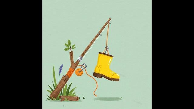 Котик Мур-Мур на рыбалке. Сказка Е.Клюева