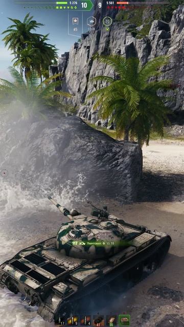 Лучший его бой! • 121B - 9 Фрагов 8.4K Урона #shorts #wot #121B #миртанков