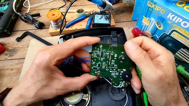 Ремонт радиоприемника KIPO KB-308AC, типичные неисправности #ремонтсвоимируками