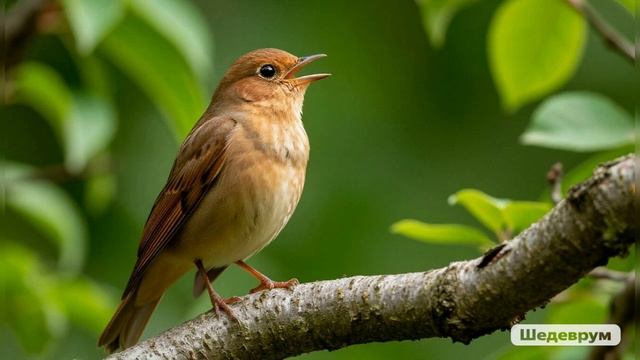 Из школьных сочинений, в лесу чирикал соловей