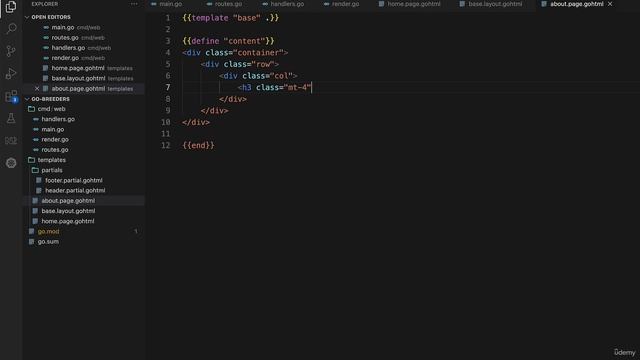 17 - Creating templates for all site pages