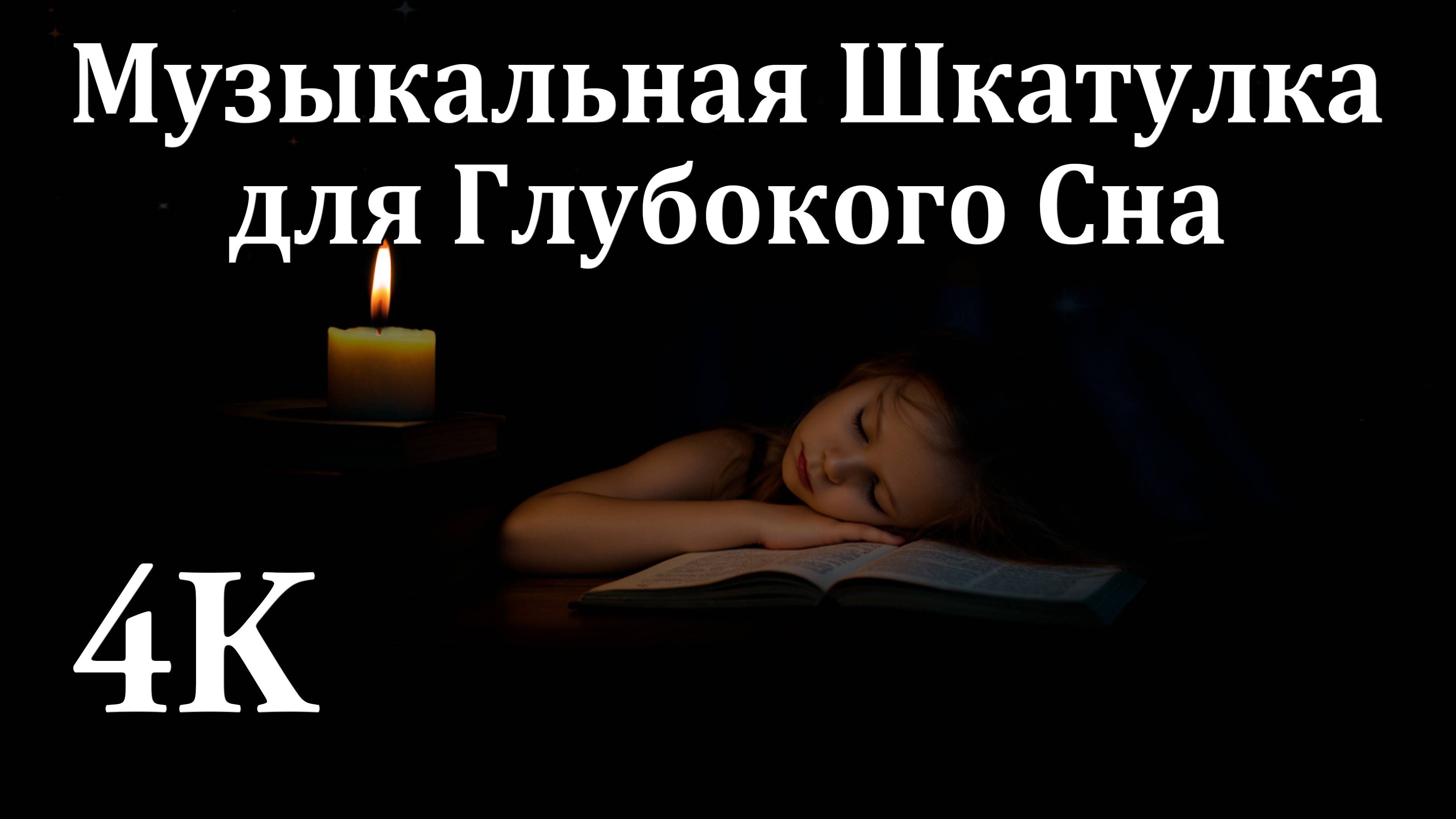 4К Волшебная Колыбельная | Музыкальная Шкатулка для Глубокого Сна 😴🎶😴
