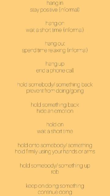 Фразовые Глаголы 13 Phrasal Verbs 13