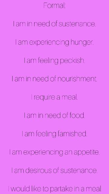 Как бы ты сказал Я Голодный? How would you say I'm Hungry?