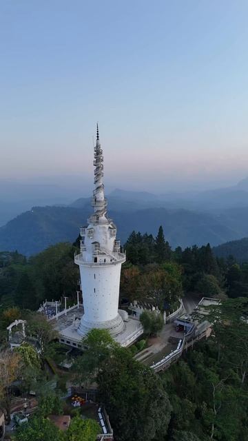 Башня Амбулувава на закате 🌅 #шриланка #shorts #srilanka