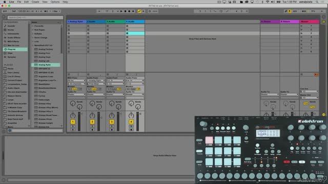 06. Routing Audio from Rytm to Live
